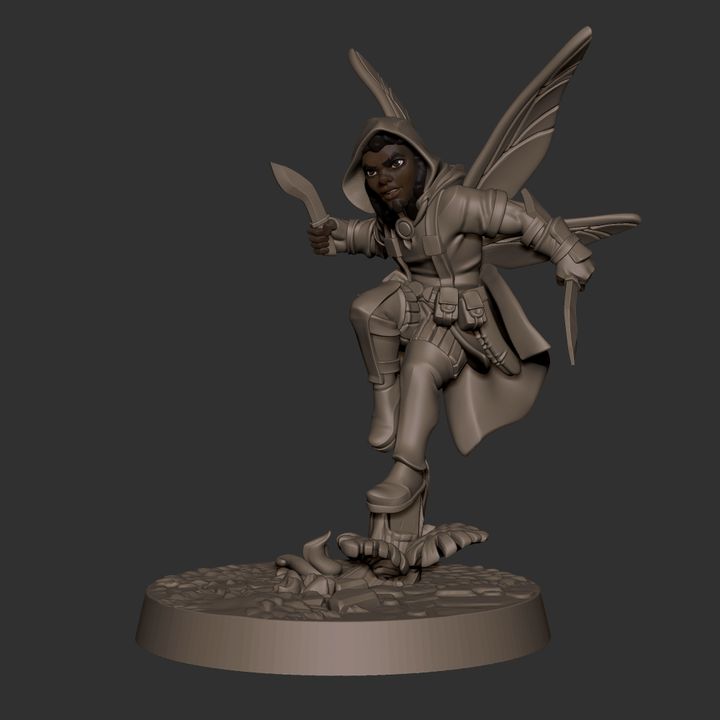 3D Printable Pixie Rogue by Bite the Bullet