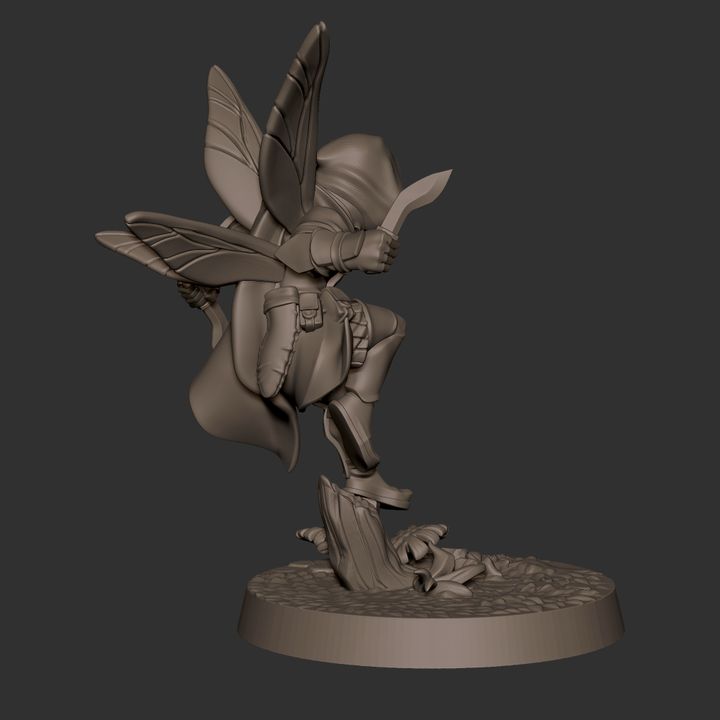 3D Printable Pixie Rogue by Bite the Bullet