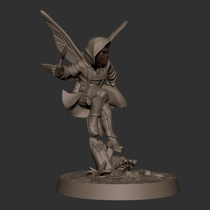 3D Printable Pixie Rogue by Bite the Bullet