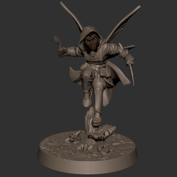 3D Printable Pixie Rogue by Bite the Bullet