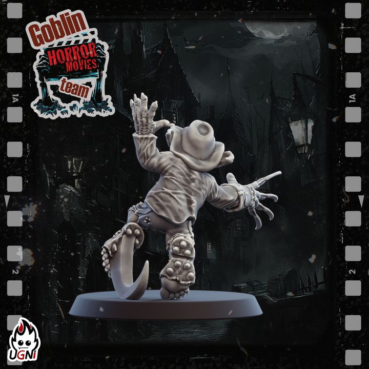 3D Printable Goblin #2 - Goblin Team by UGNI Miniatures