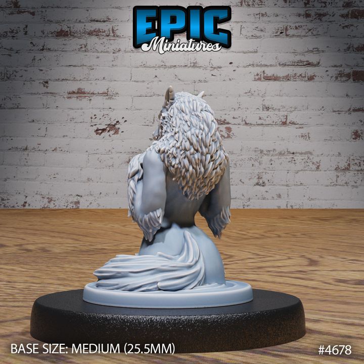 3D Printable Werewolf Female Set / Woman Wolf Hybrid / Chaotic Humanoid ...