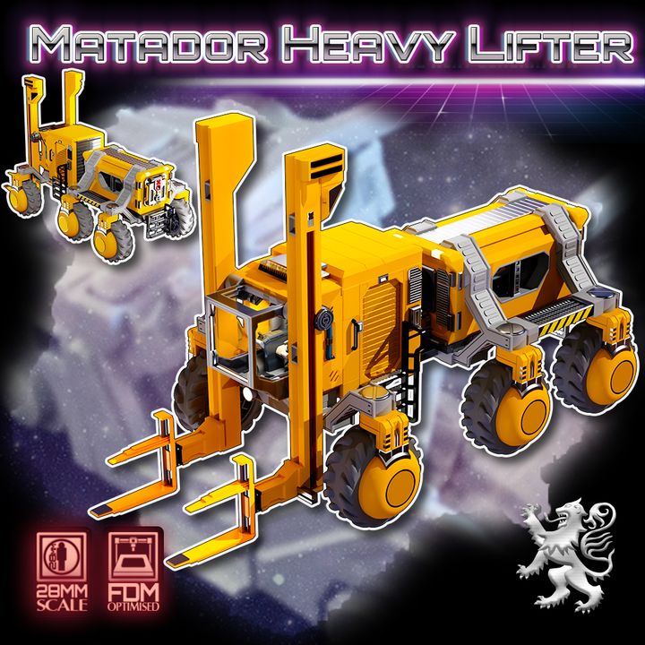 3D Printable Matador Heavy Lifter by 2nd Dynasty
