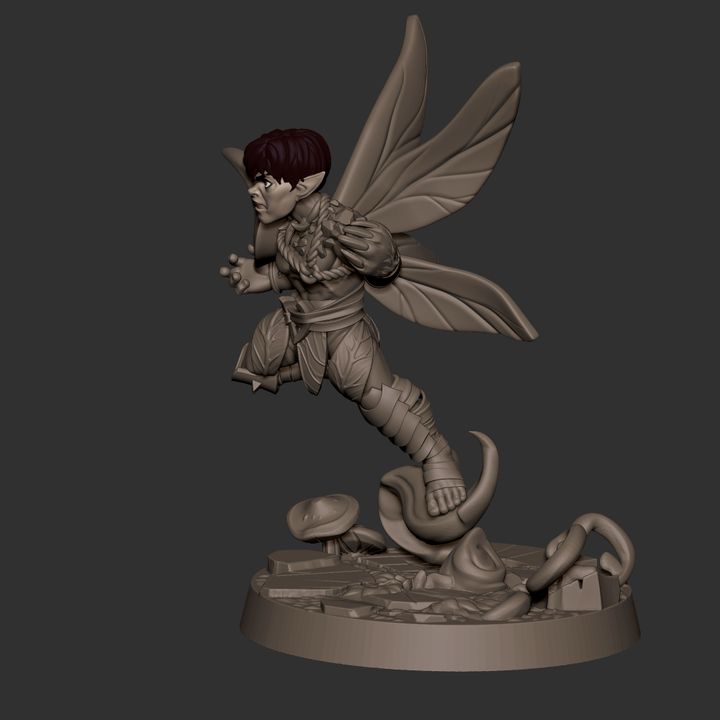 3D Printable Pixie Fighter by Bite the Bullet