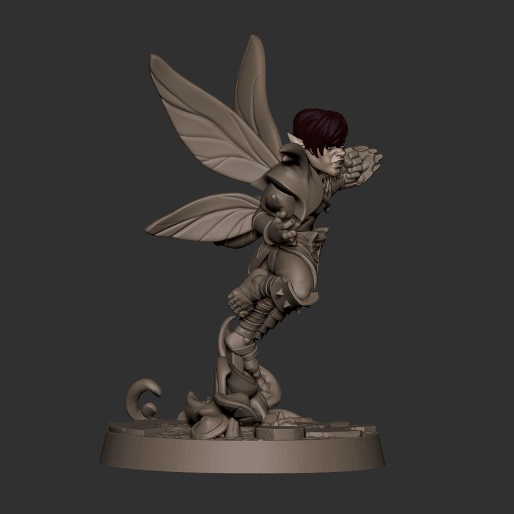 3D Printable Pixie Fighter by Bite the Bullet