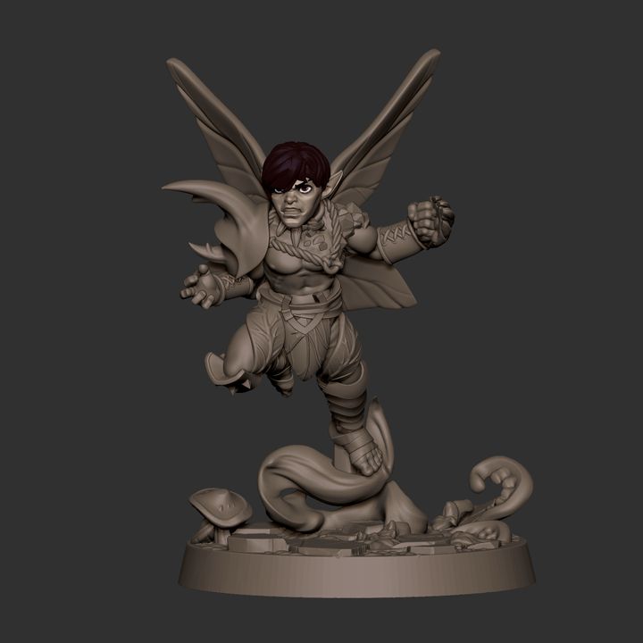3D Printable Pixie Fighter by Bite the Bullet