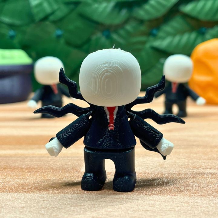 3D Printable 3D Printable Slenderman STL and 3MF Files by Brandon