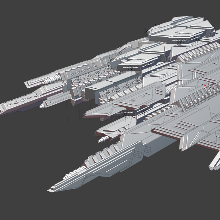 3D Printable Ships Flagship - Star Eater - Presupported by Grand Fleet ...