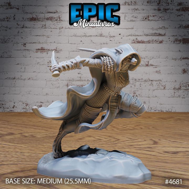 3D Printable Werewolf Armored Female Run / Woman Wolf Hybrid / Chaotic ...