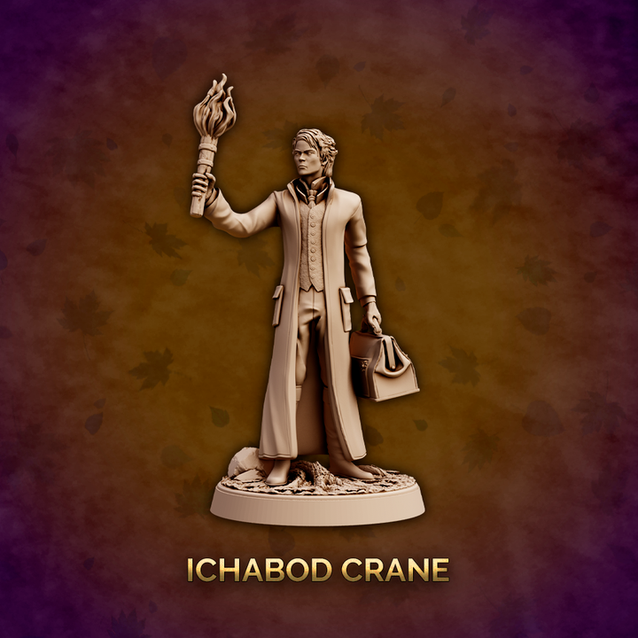 3D Printable Ichabod Crane - Inquisitor by Artificers_Mini