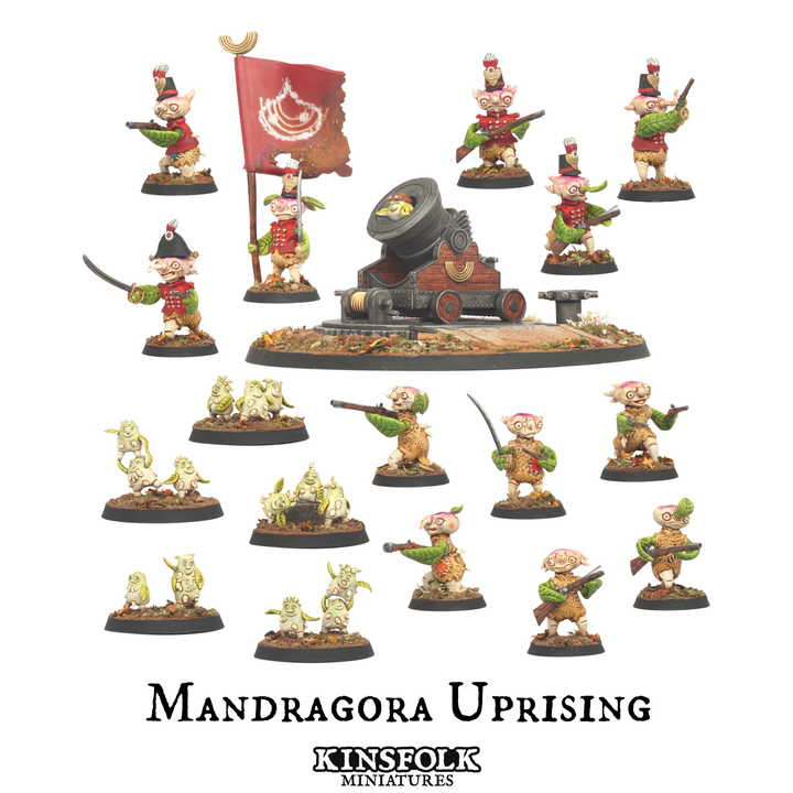 3D Printable Mandragora Uprising by Kinsfolk Miniatures