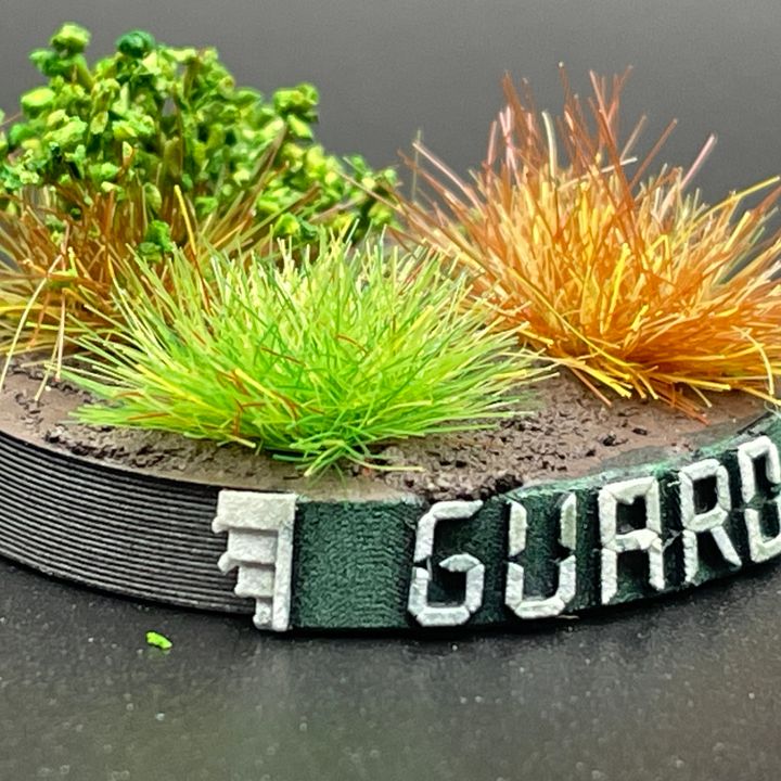 3D Printable Guard Name Plate Builder by Tagmybase.com