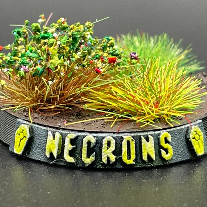 3D Printable Robot Legion / Space Undead Name Plate Builder by ...