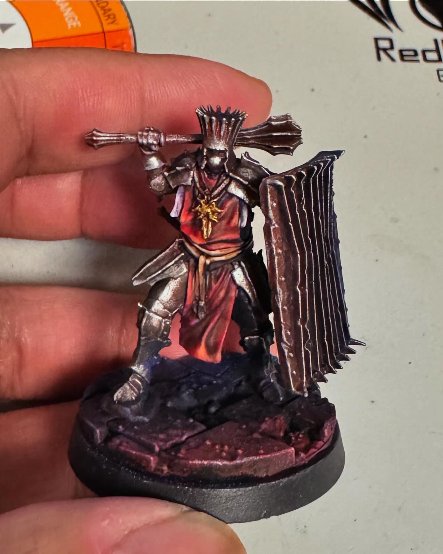 3D Printable Penitent Bulwark - Promo Mini by Bestiarum Miniatures