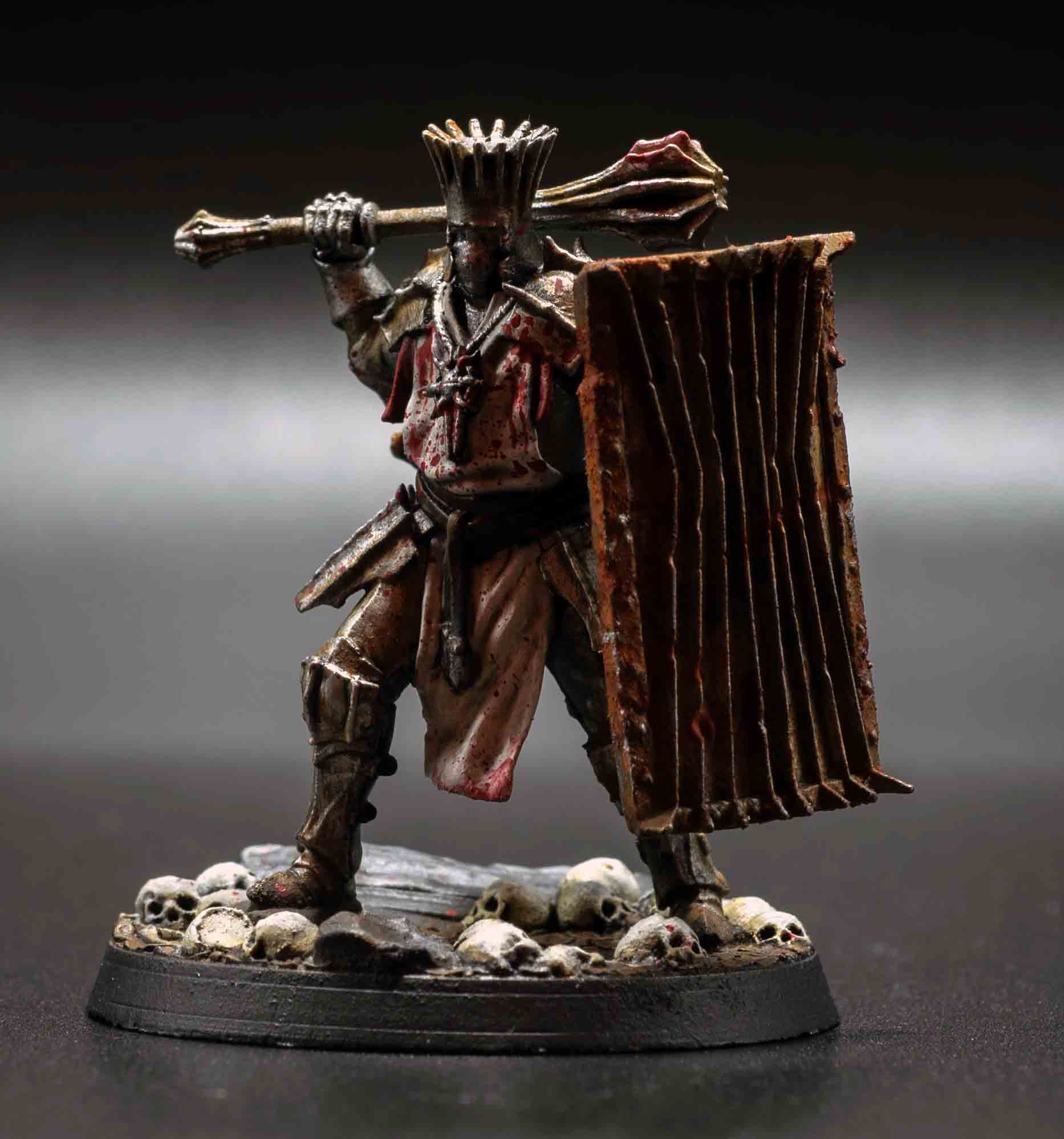 3D Printable Penitent Bulwark - Promo Mini by Bestiarum Miniatures