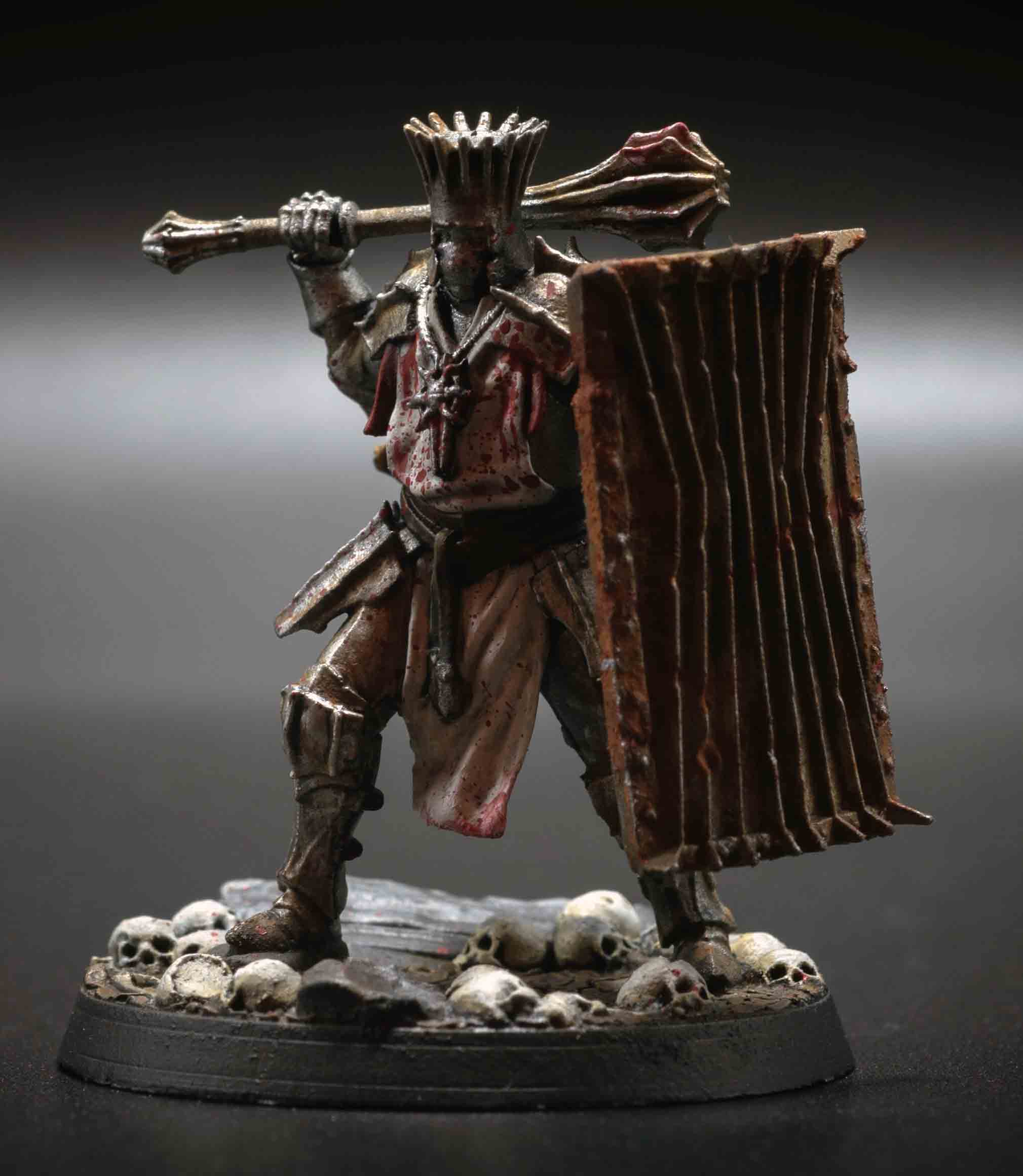 3D Printable Penitent Bulwark - Promo Mini by Bestiarum Miniatures