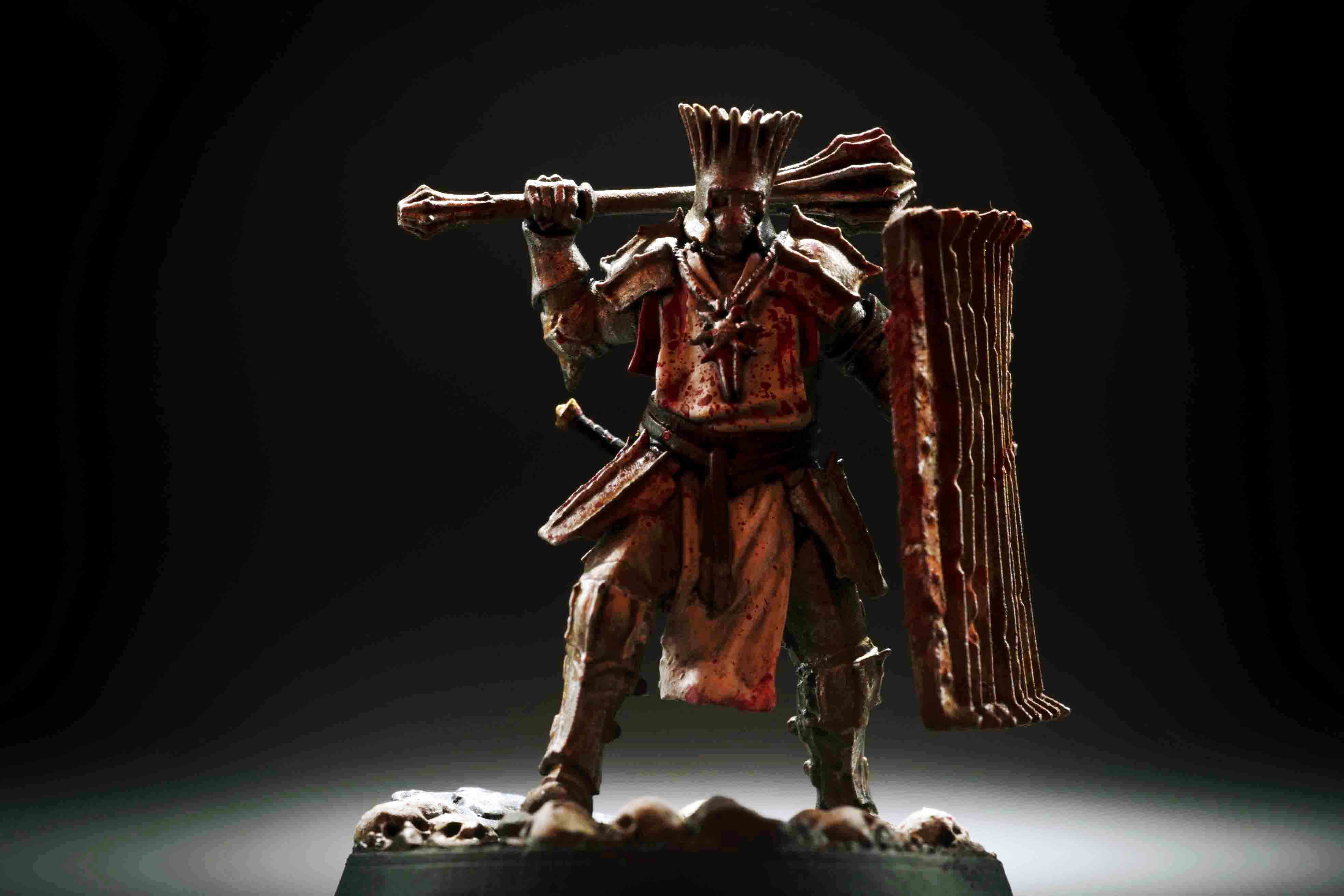 3D Printable Penitent Bulwark - Promo Mini by Bestiarum Miniatures