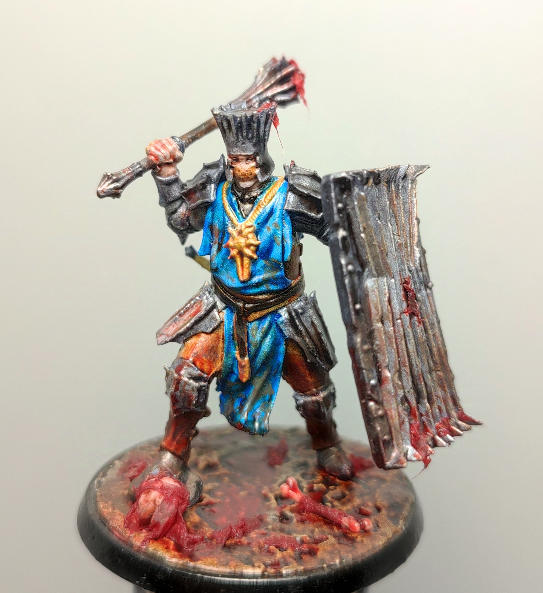 3D Printable Penitent Bulwark - Promo Mini by Bestiarum Miniatures