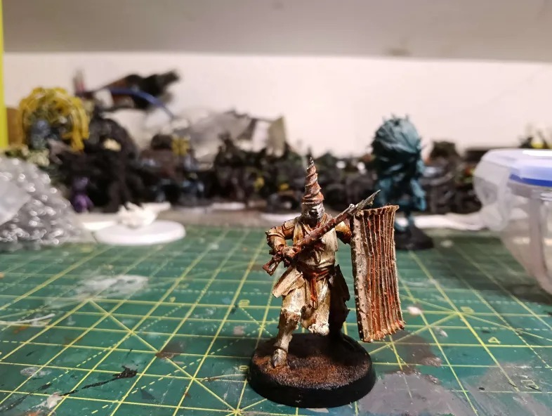 3D Printable Penitent Bulwark - Promo Mini by Bestiarum Miniatures