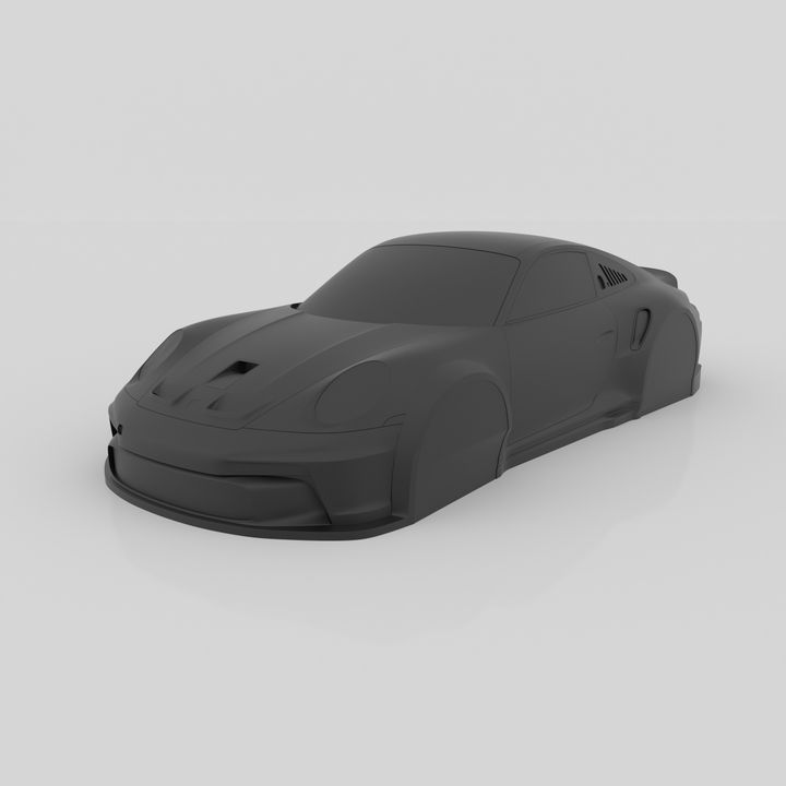 3D Printable Vacuum-Mold 911 GT3 Racing Car - STL Files for 3D Printing ...