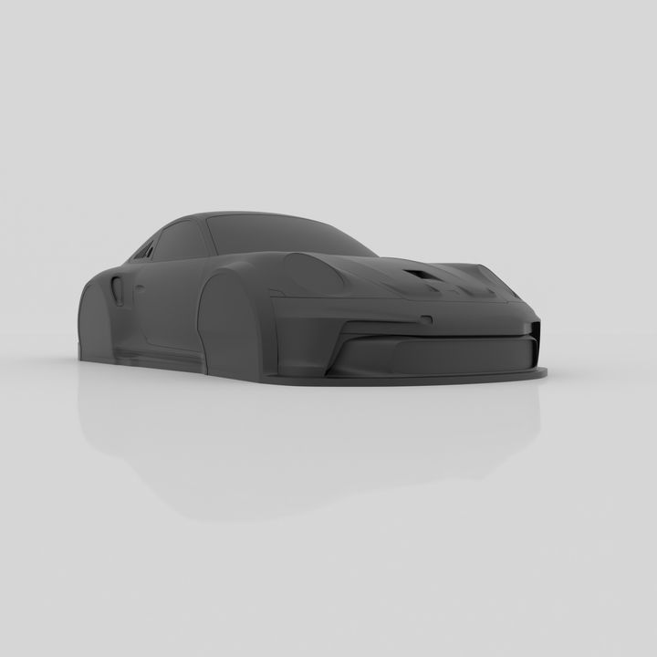 3D Printable Vacuum-Mold 911 GT3 Racing Car - STL Files for 3D Printing ...