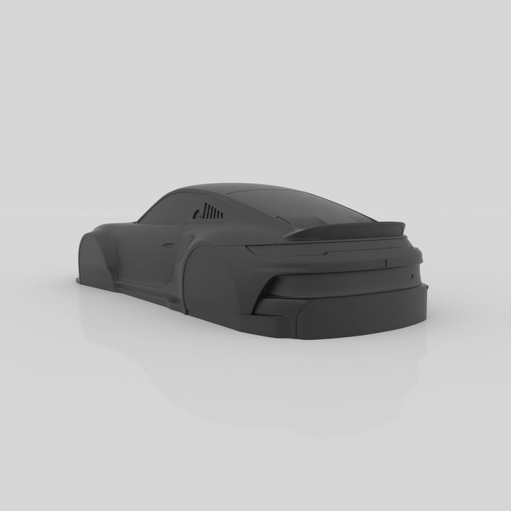3D Printable Vacuum-Mold 911 GT3 Racing Car - STL Files for 3D Printing ...