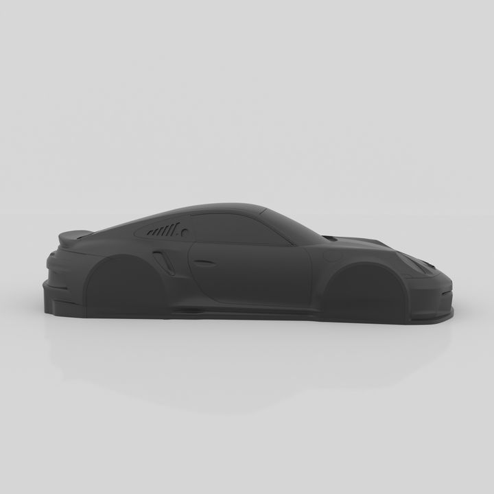 3D Printable Vacuum-Mold 911 GT3 Racing Car - STL Files for 3D Printing ...