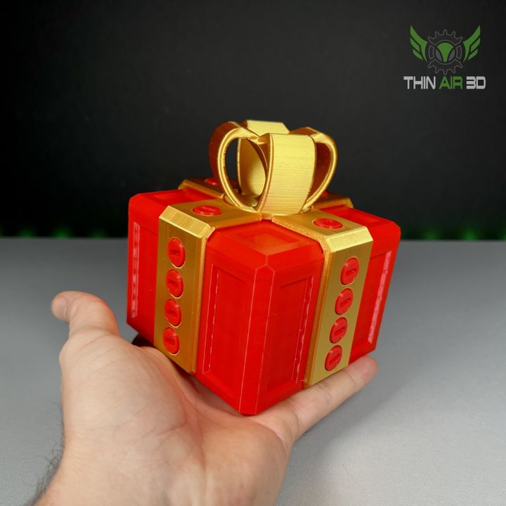 3D Printable The Annoying Gift Box by Thin Air 3D