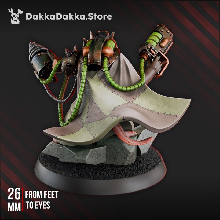 3D Printable Mine Rat Shift Supervisor by dakkadakka.store