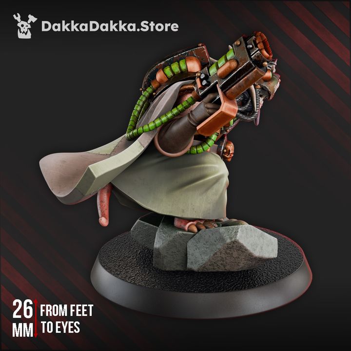 3D Printable Mine Rat Shift Supervisor by dakkadakka.store