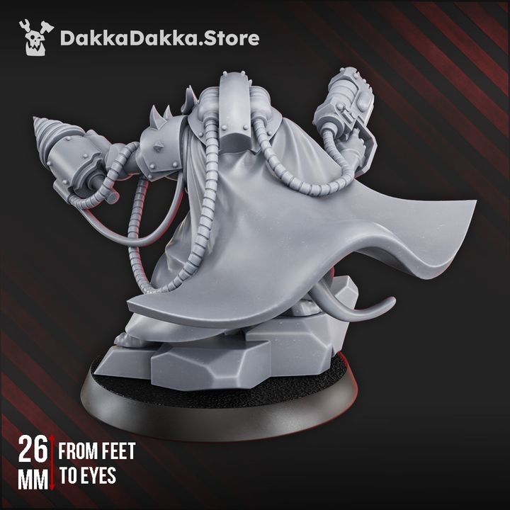 3D Printable Mine Rat Shift Supervisor by dakkadakka.store