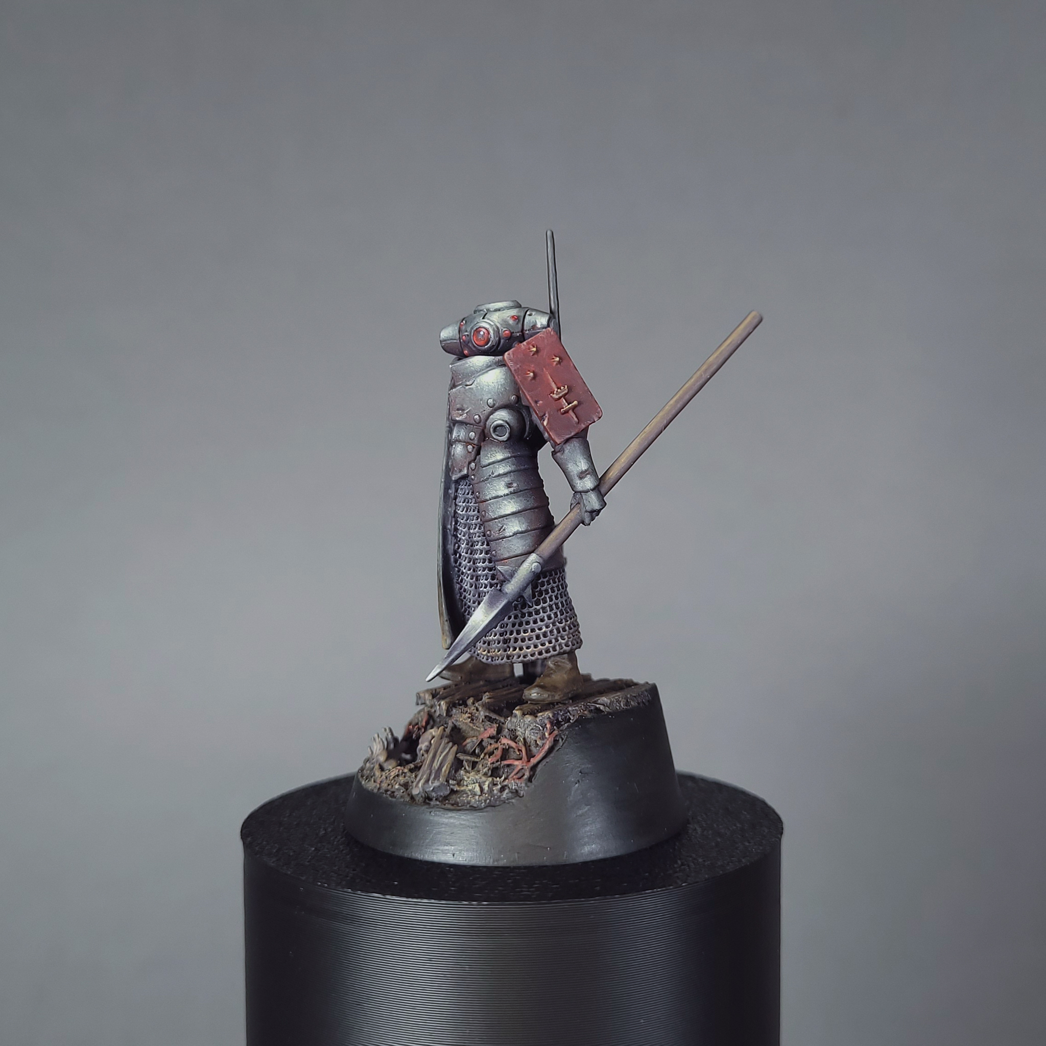 3D Printable Trench Crusade - Observer (Trench Halberd) - Mercenaries ...