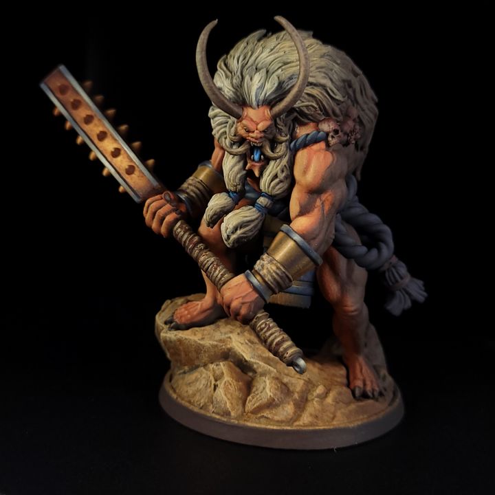 3D Print of Oni - Giant Demon by juancabrera1