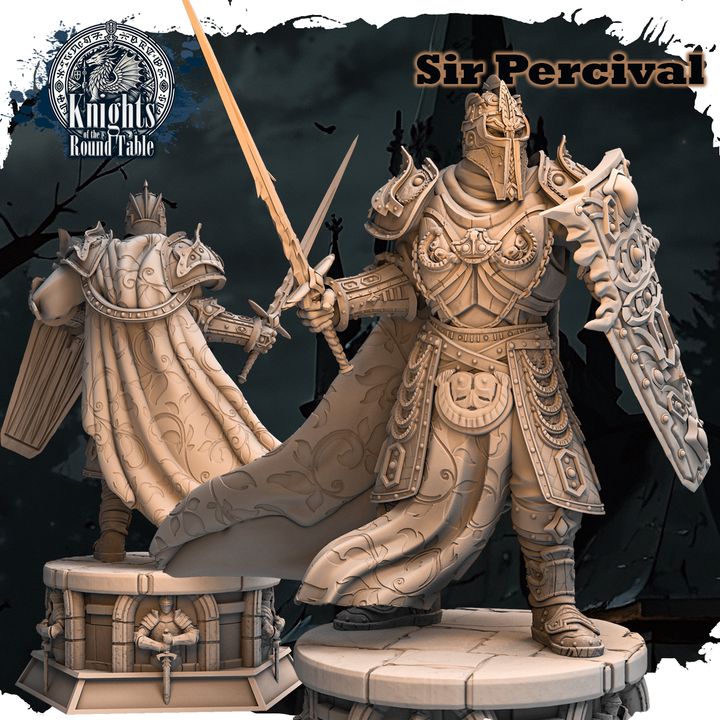 3D Printable Sir Percival 1:12 by Haito