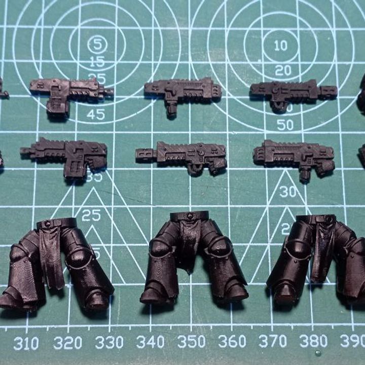 3D Printable Space Knights (build kit) by dakkadakka.store