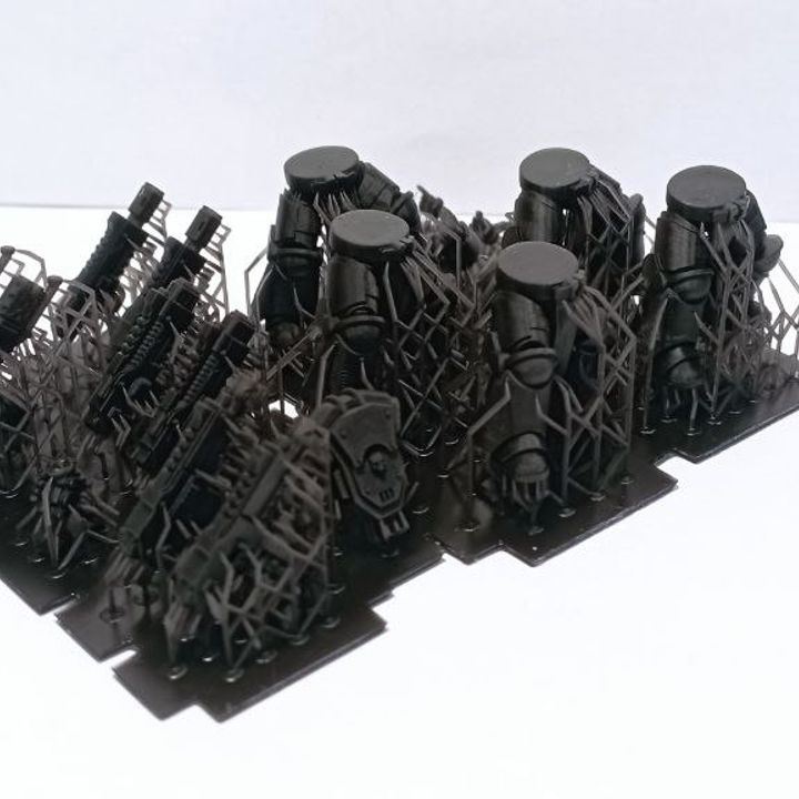 3D Printable Space Knights (build kit) by dakkadakka.store