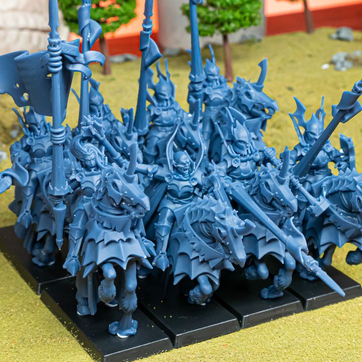 3D Printable Vampire Knights - Highlands Miniatures by Highlands Miniatures