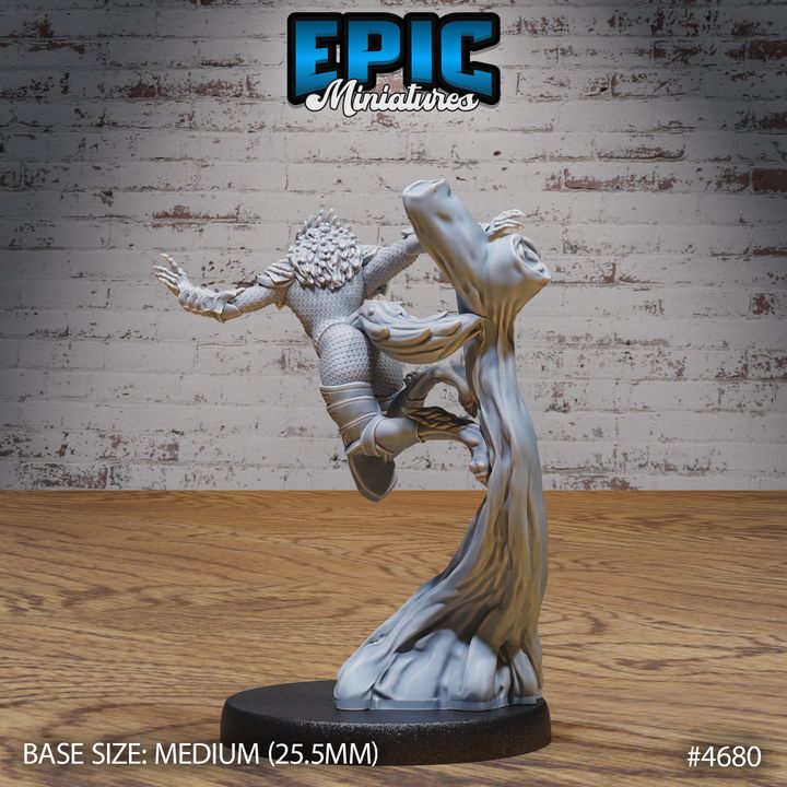 3D Printable Werewolf Armored Female Set / Woman Wolf Hybrid / Chaotic ...