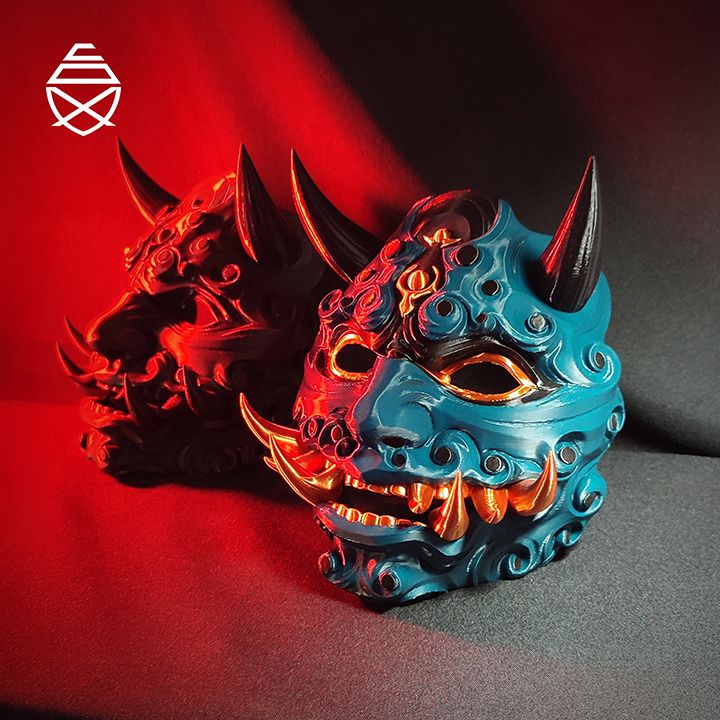 3D Printable HONNARI MASK by PipeCox