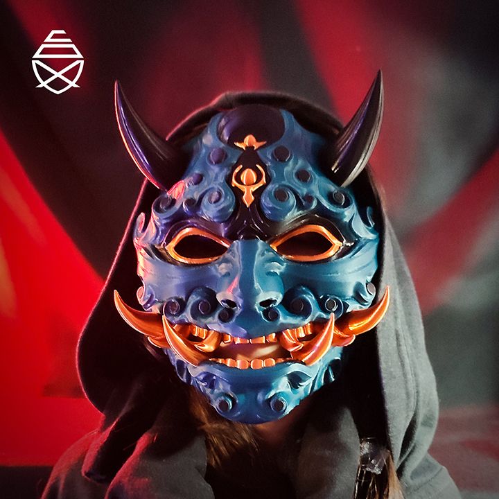 3D Printable HONNARI MASK by PipeCox