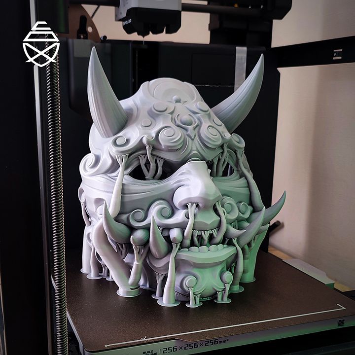 3D Printable HONNARI MASK by PipeCox