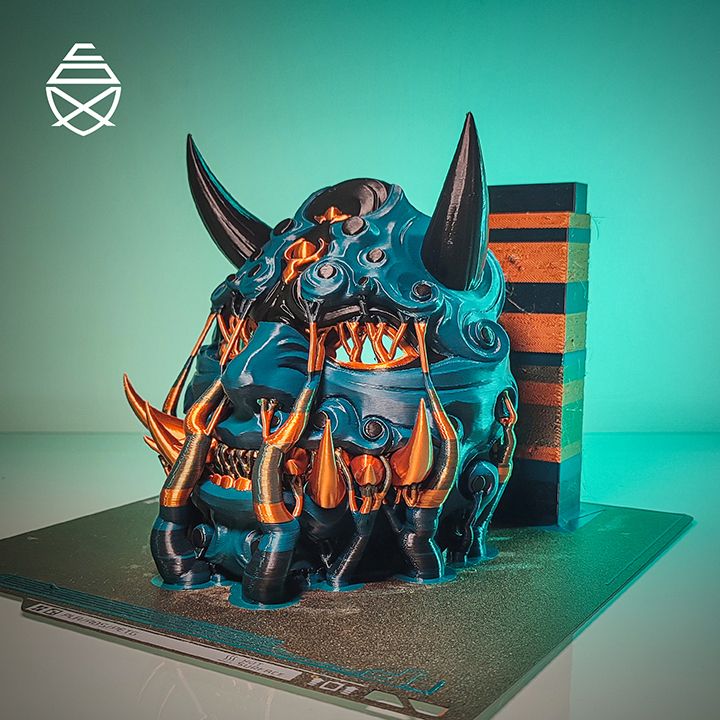 3D Printable HONNARI MASK by PipeCox