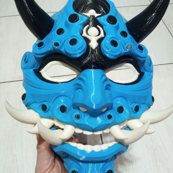 3D Print of HONNARI MASK by vardlokk