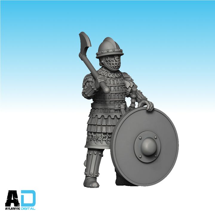 3D Printable Varangian Guard by Wargames Atlantic