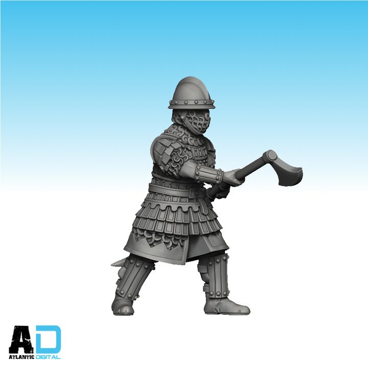 3D Printable Varangian Guard by Wargames Atlantic