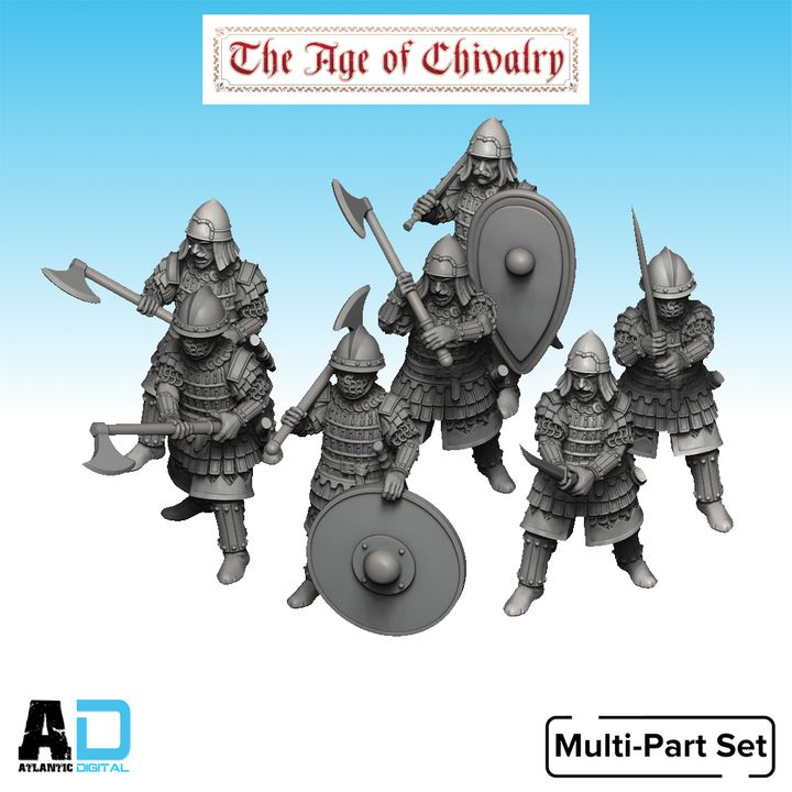 3D Printable Varangian Guard by Wargames Atlantic