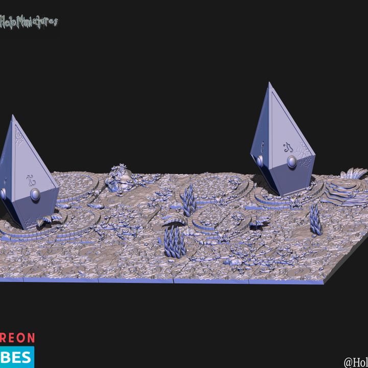 3D Printable High elves base set (elf) by HoloMiniatures