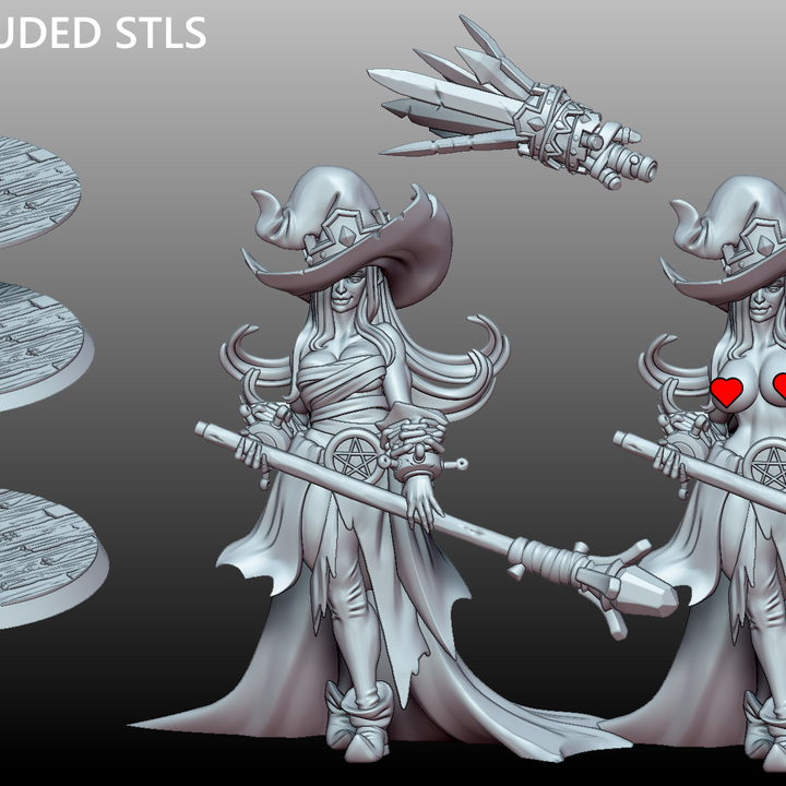 3D Printable Nimara the Kingslayer by Gaz Minis