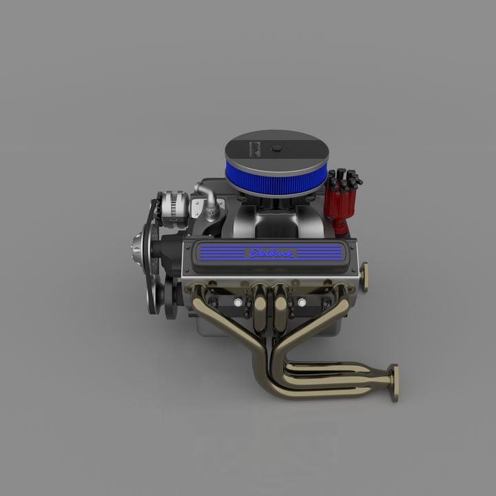 3d Printable High Performance V8 Engine 3d Model Stl Files For 3d Printing Multiple Assembly