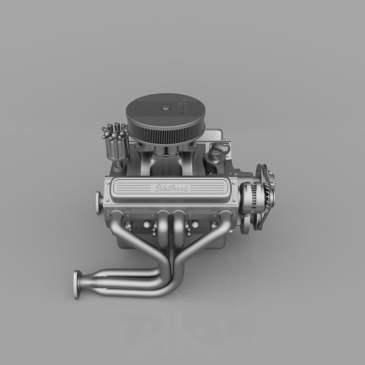 3D Printable High-Performance V8 Engine 3D Model - STL Files for 3D ...